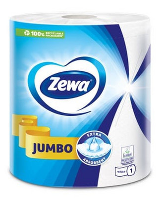 [Nuo 3.29 €] Popieriniai rankšluosčiai Zewa Jumbo Paper Towel 400 ...