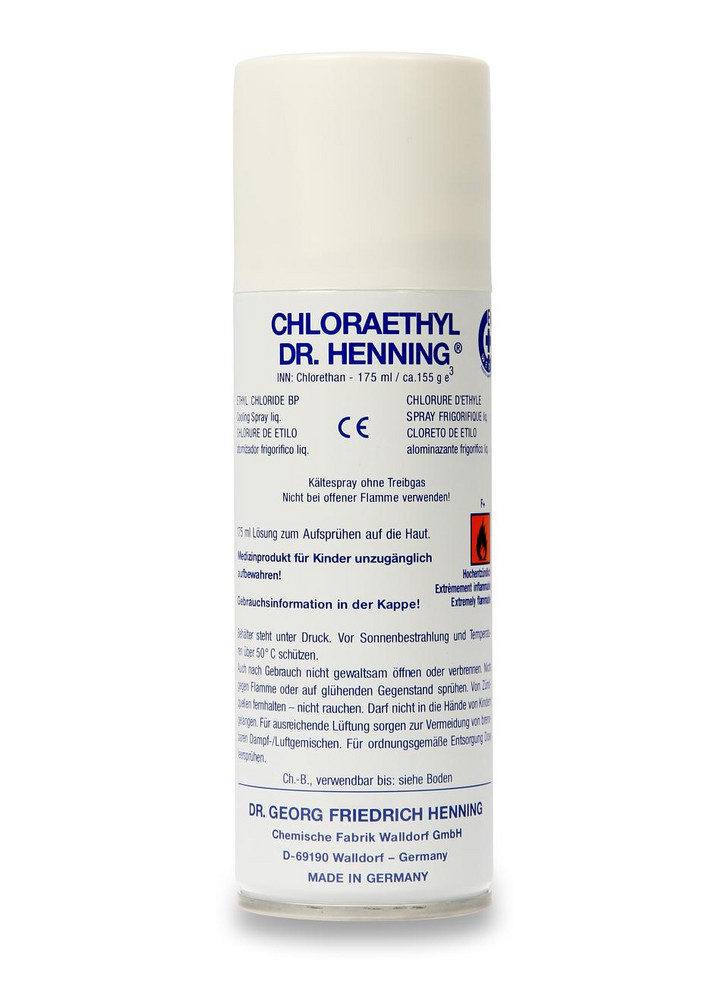 [Nuo 14.50 €] Chloraethyl Dr. Henning purškalas, šaldomasis, 175 ml ...