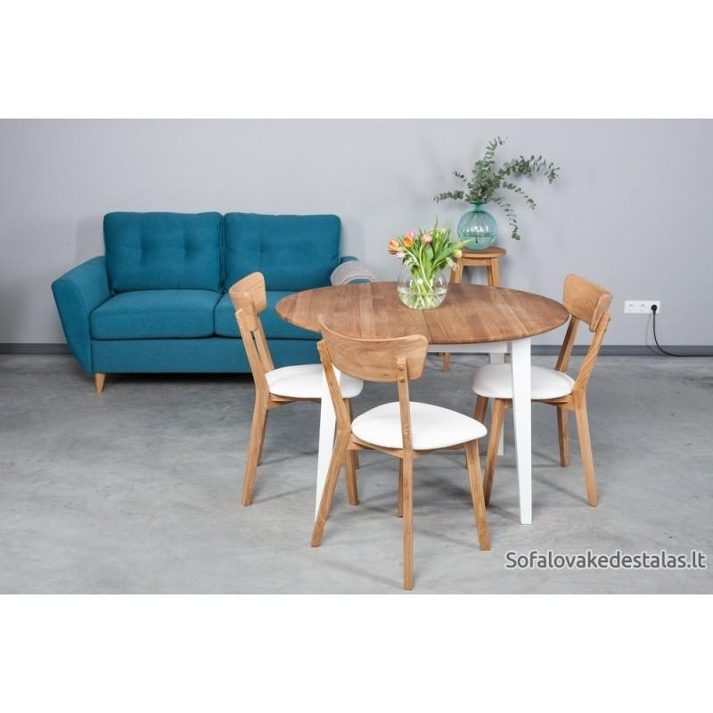 baltas apvalus stalas kaina nuo 11.99 € (10 pard.)