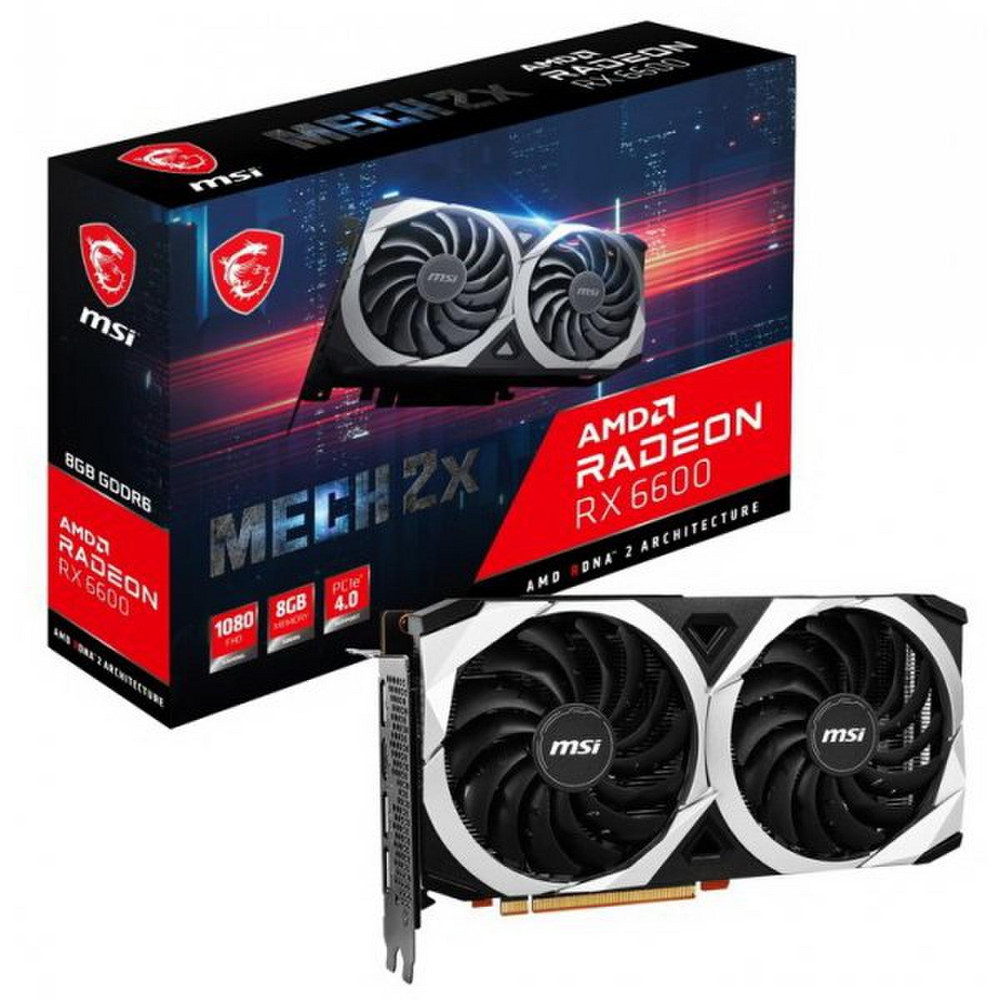 [Nuo 575.29 €] PowerColor Radeon RX 6600 Hellhound 8GB GDDR6 128bit ...