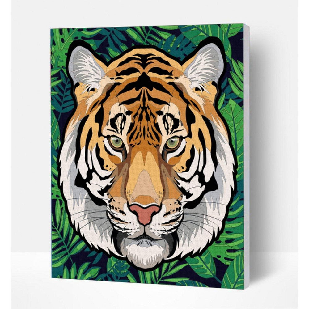 [Nuo 15.29 €] Tapyba pagal skaičius "Tigras džiunglėse" | Kainos.lt