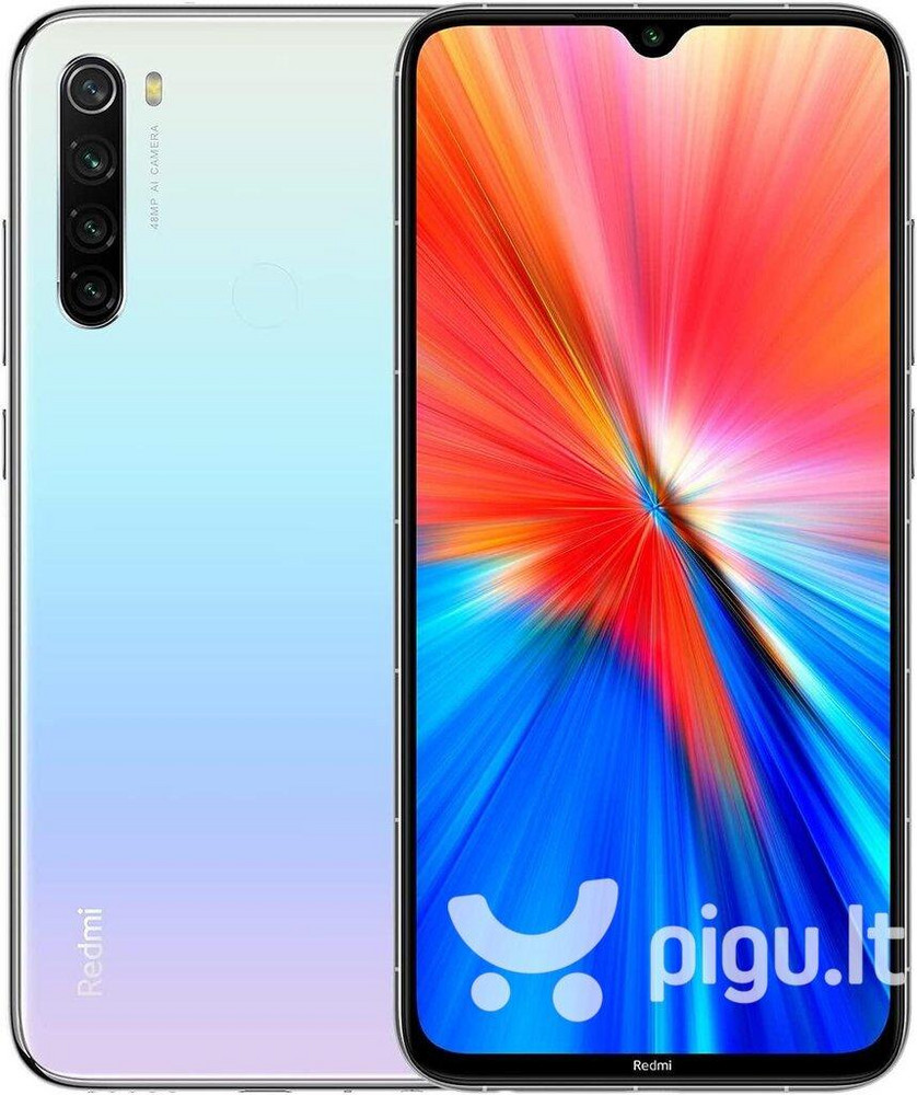 [Nuo 185.54 €] Xiaomi Redmi Note 8 (2021), 64 GB, Dual SIM, Moonlight ...