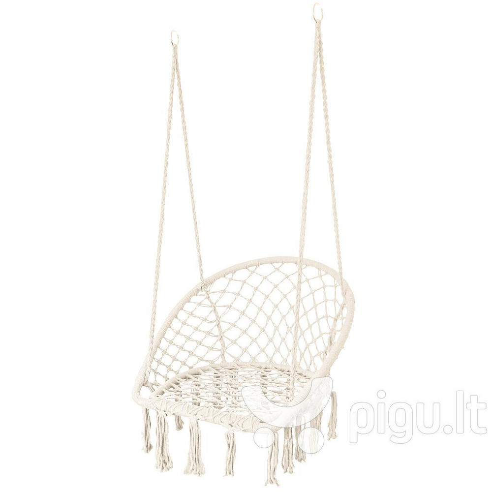 [Nuo €] Pakabinamos supynės ModernHome, baltos | Kainos.lt