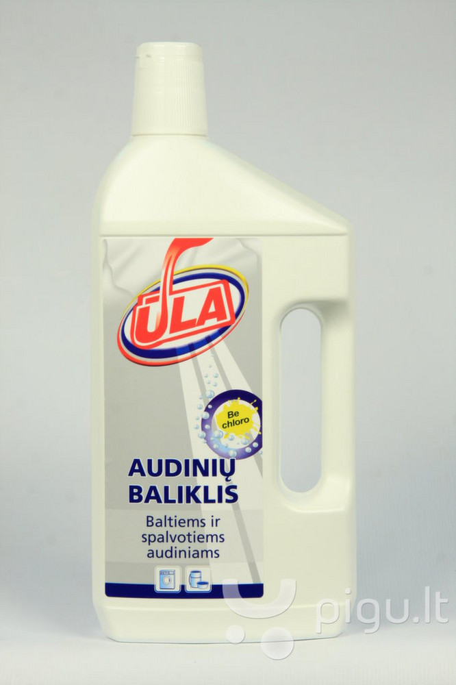 [Nuo 1.39 €] Ūla audinių baliklis be chloro, 0,9 l | Kainos.lt