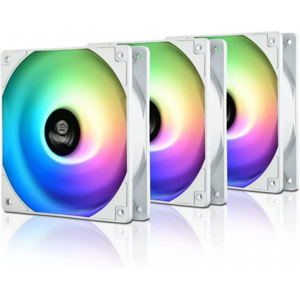 [Nuo 43.9 €] Enermax HF120 ARGB White 3 Pack 120 mm Case Fan ...