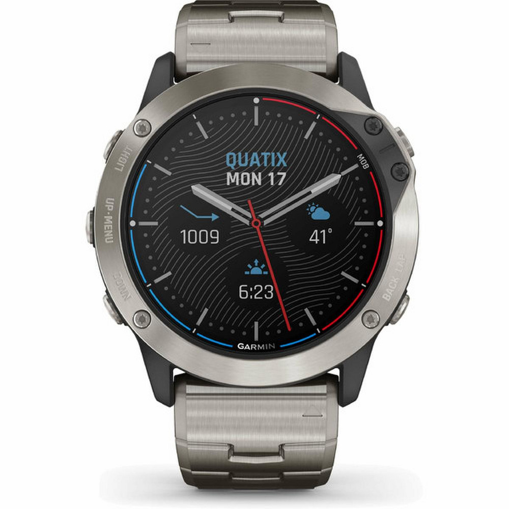 Garmin quatix 6X Solar, Titanium | Kainos.lt