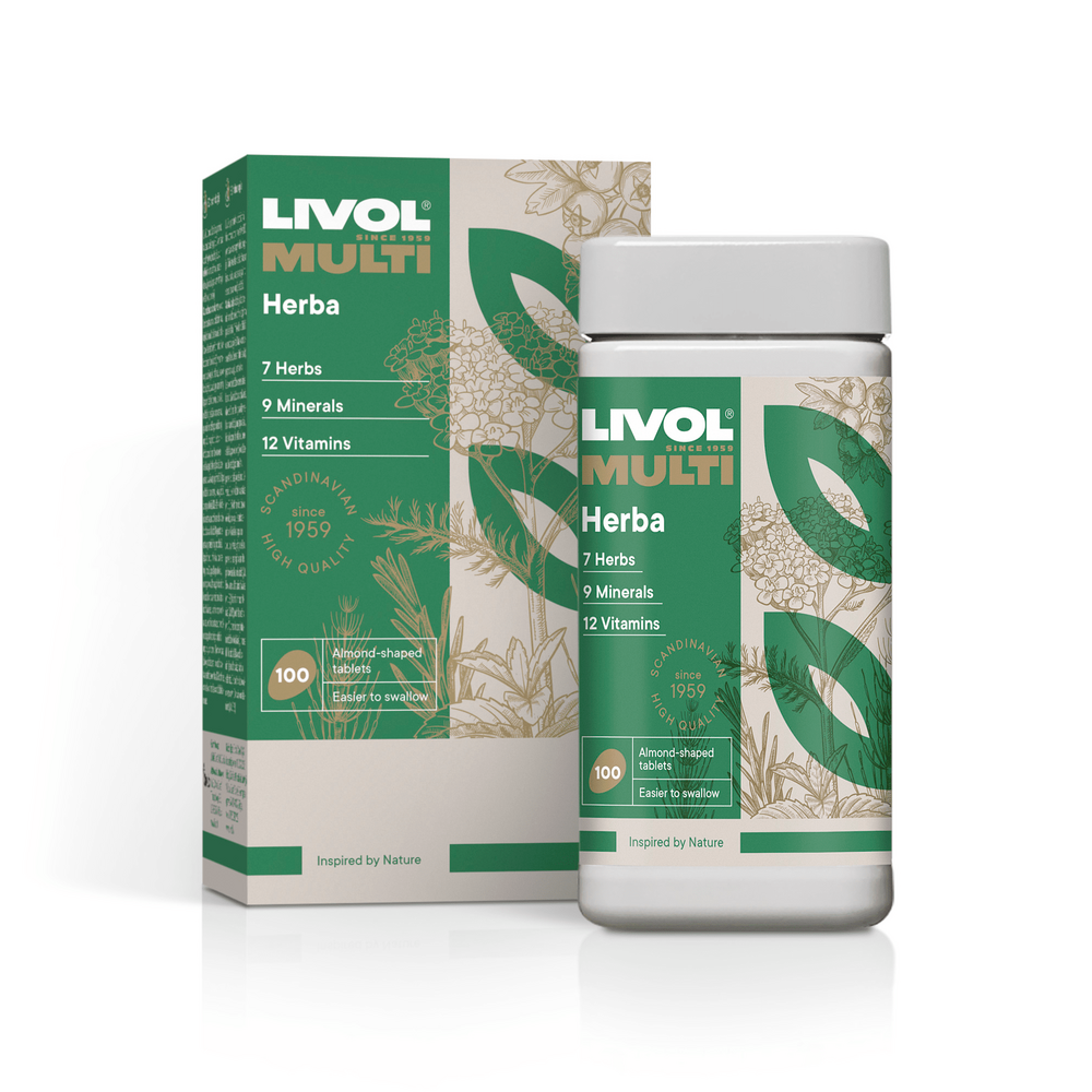 LIVOL MULTI tabletės HERBA N100 kaina nuo 8 € | Kainos.lt
