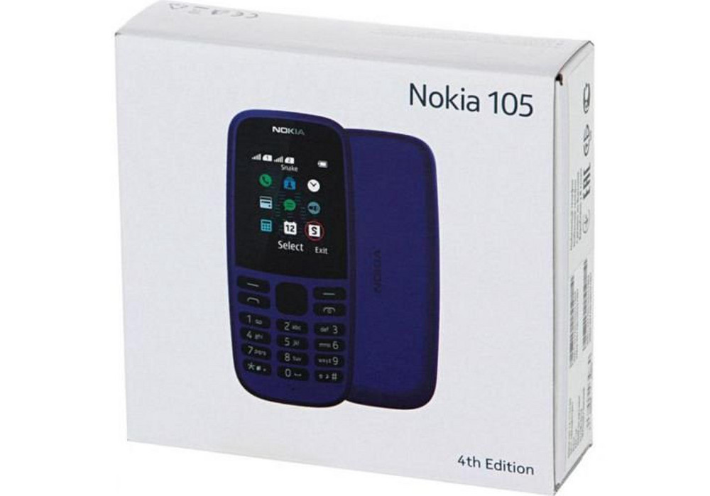 Nokia 105 2019 Dual Blue (Mėlynas) | Kainos.lt