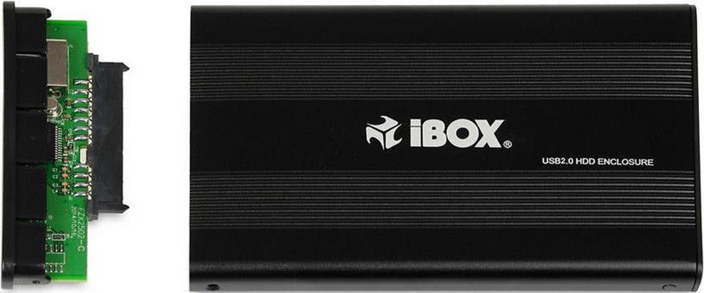 [Nuo 4.62 €] Korpusas iBOX HD-01 USB 2.0 HDD Case Black | Kainos.lt