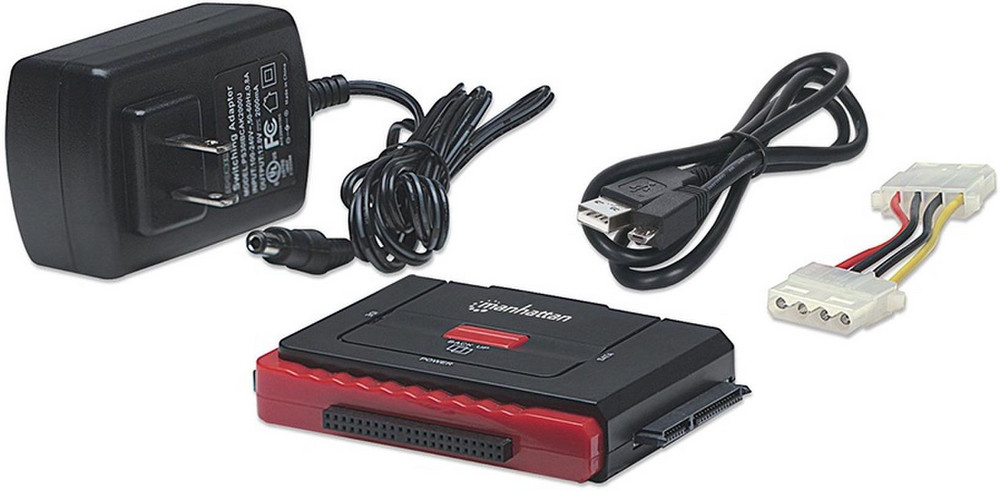 [Nuo 33.91 €] Manhattan Hi-Speed USB 2.0 To SATA/IDE Converter | Kainos.lt