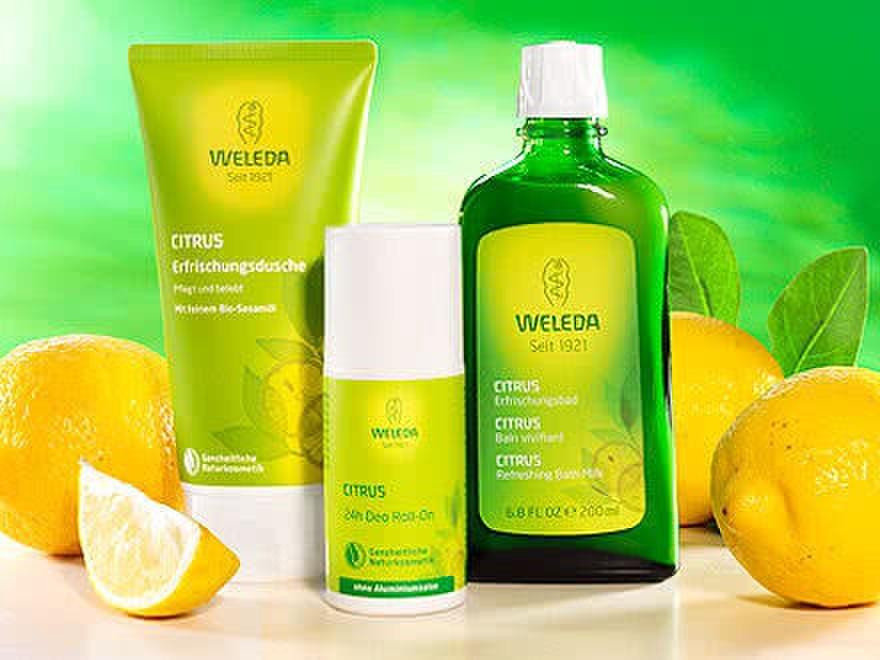 [Nuo 5.99 €] WELEDA 24 val. rutulinis dezodorantas CITRUS, 50 ml ...