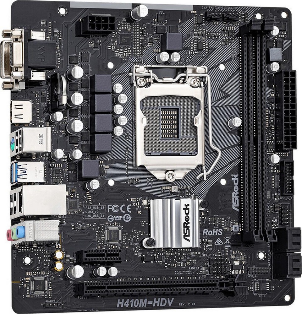 ASRock H410M-HDV kaina nuo 65.99 € | Kainos.lt