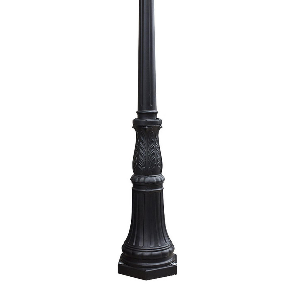[Nuo 0 €] Šviestuvas Domoletti 004-PL-3 Garden Light 3x60W Matt Black ...