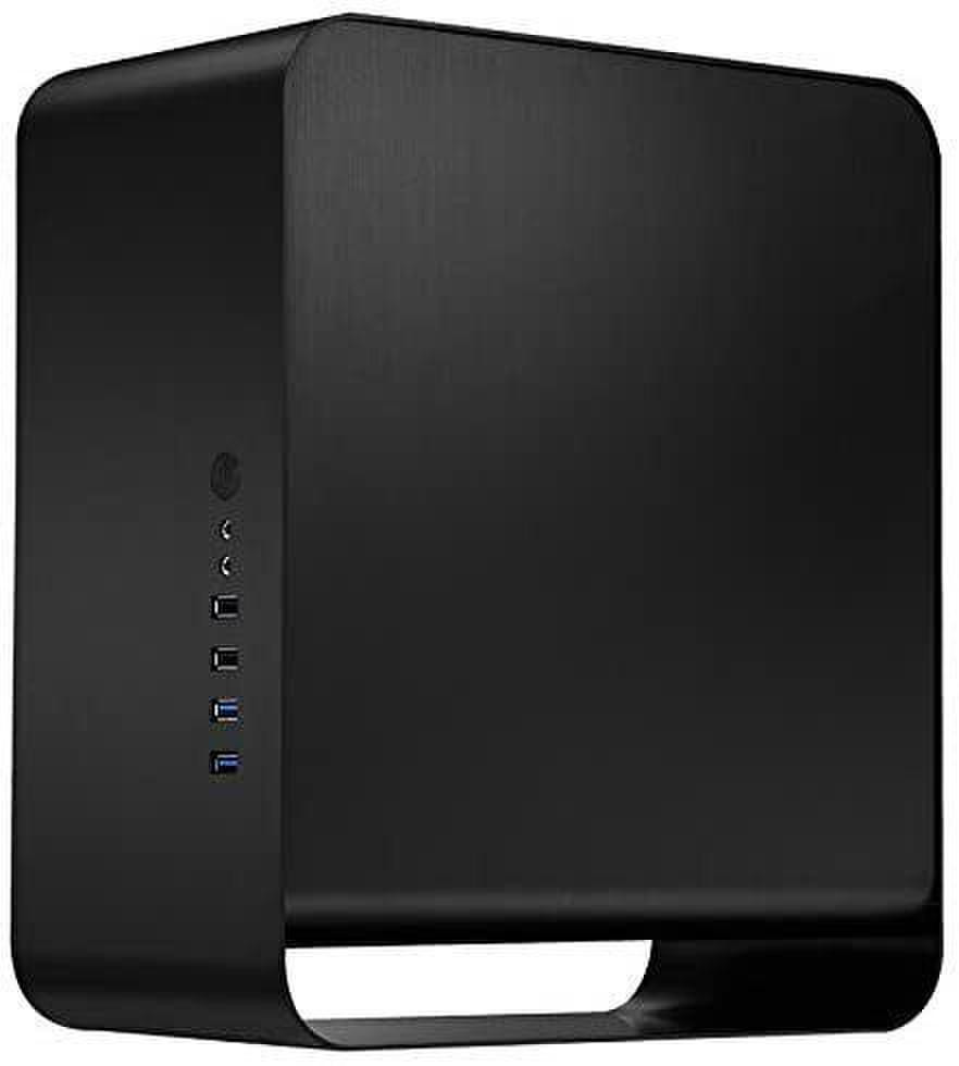 Jonsbo UMX1-Plus mITX Mini-Tower Window Black (Juodas) | Kainos.lt