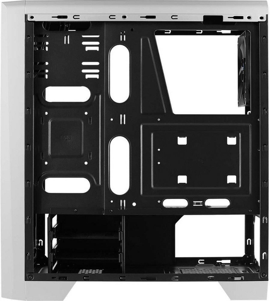 [Nuo 45.9 €] Aerocool Case Rift RGB Midi Tower Window White (Baltas ...