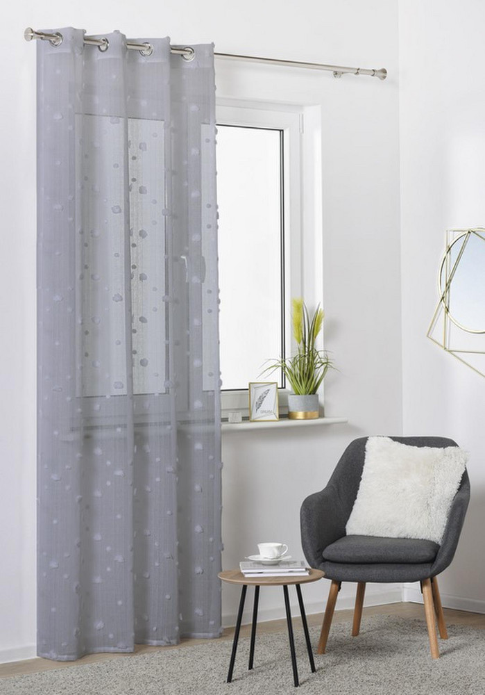 [Nuo 27.99 €] Dieninės užuolaidos Domoletti Fancy Grey, 1400x2600 mm ...