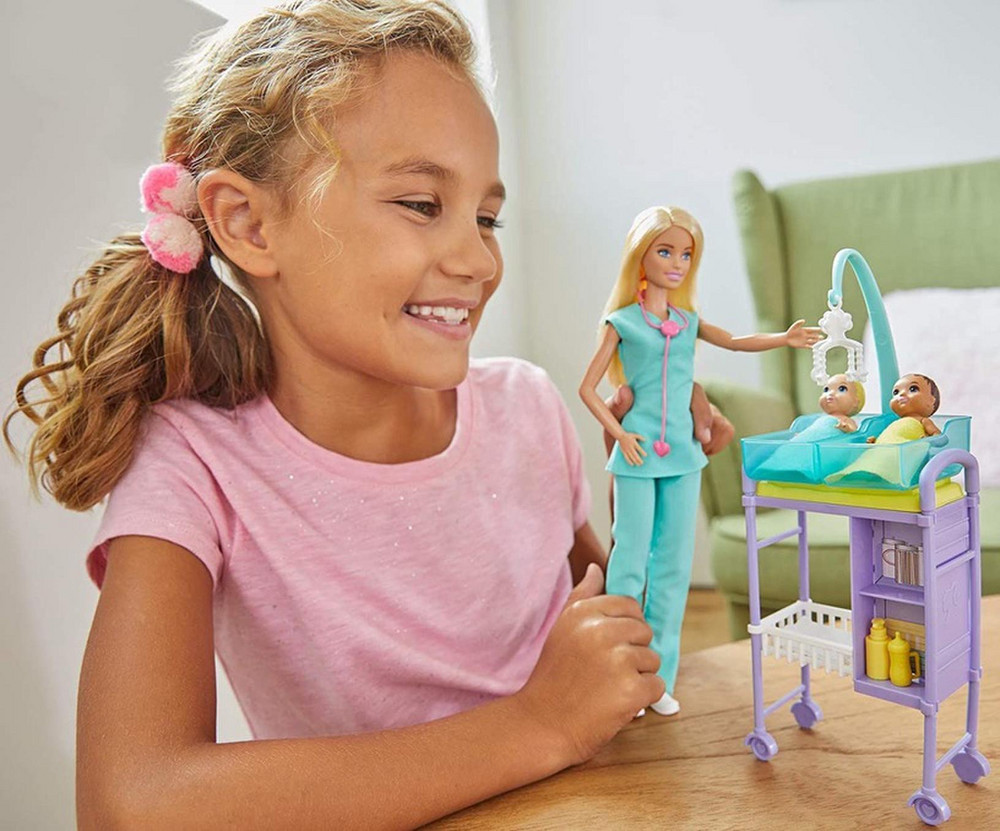 [Nuo 34.89 €] Lėlė Mattel Barbie Baby Doctor Blonde GKH23 | Kainos.lt