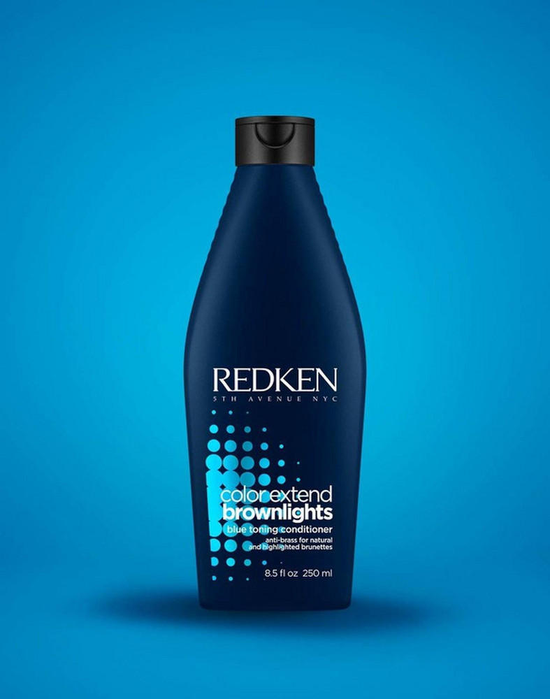 [Nuo 21.99 €] Redken Color Extend Brownlights Blue Toning Conditioner ...
