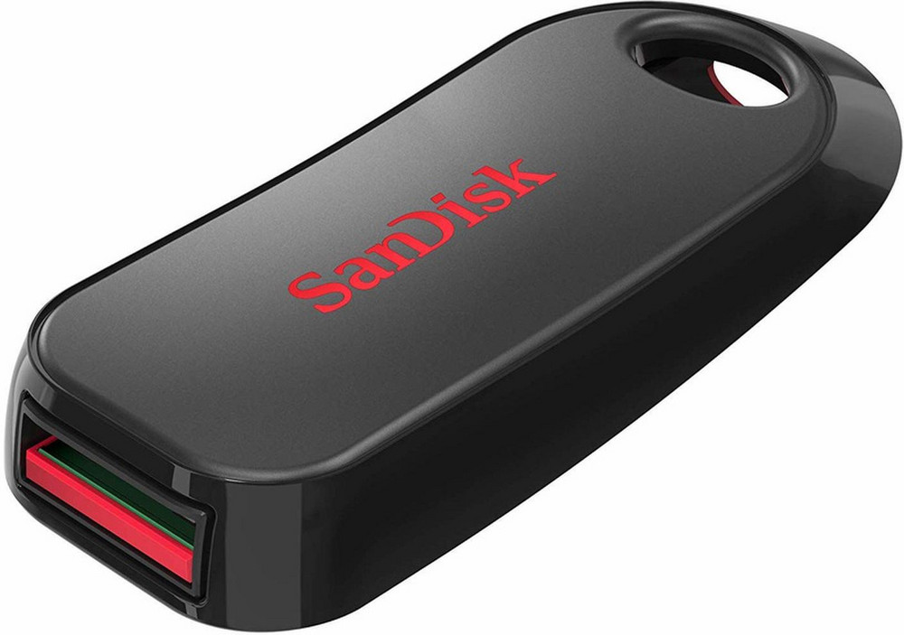 [Nuo 8.98 €] SANDISK Cruzer Snap 64GB Black (Juodas) | Kainos.lt