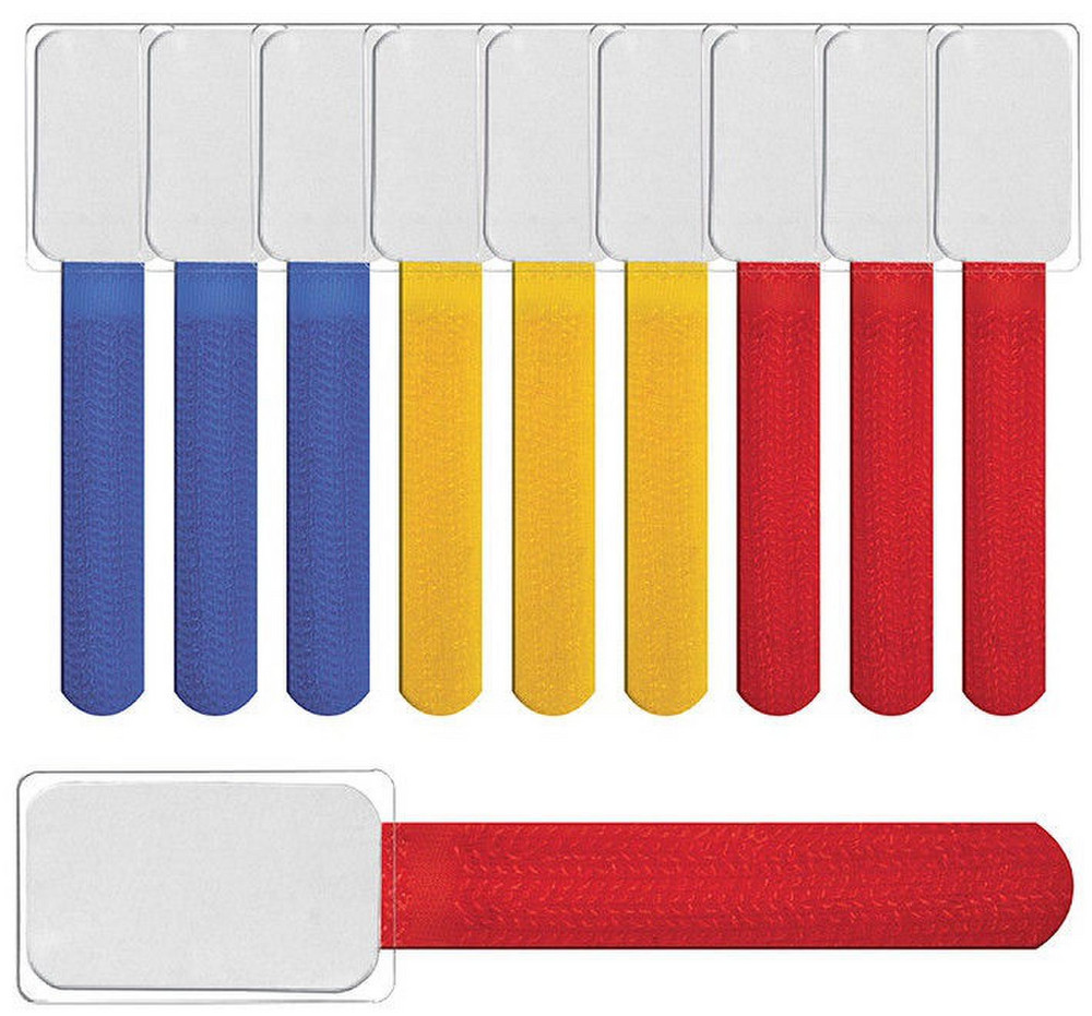 [Nuo 8.19 €] Label The Cable Mini Velcro Tie Set Of 10 Color Mix ...