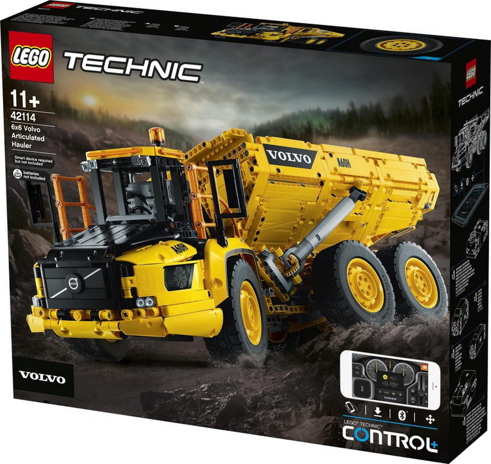 [Nuo 516.92 €] LEGO Technic 6x6 Volvo Articulated Hauler 42114 | Kainos.lt