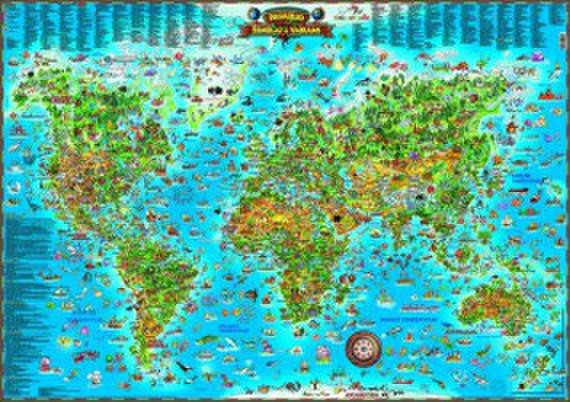 pasaulio zemelapis sieninis nuolaidos [1] | Kainos.lt