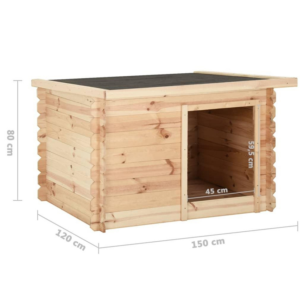 [Nuo 0 €] Šuns būda VLX 171064, 1500x1200x800 mm | Kainos.lt