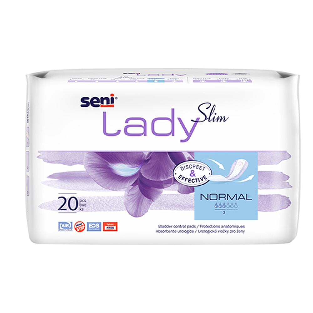 [Nuo 3.53 €] SENI LADY įklotai nelaikantiems šlapimo SLIM NORMAL, 20 ...