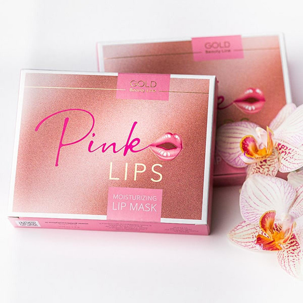 [Nuo 22.5 €] Gold Beauty Line PINK LIPS Moisturizing Lip Mask ...