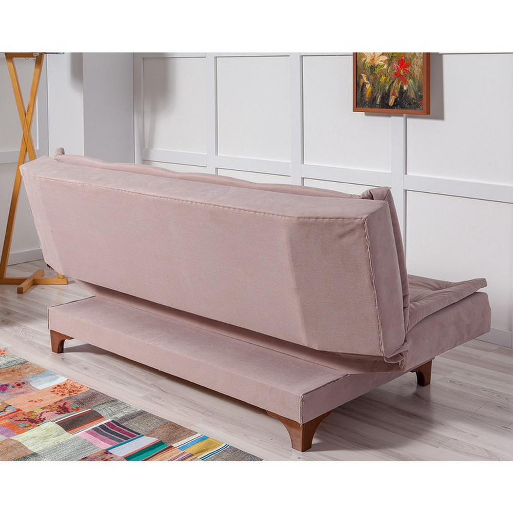 Kalune Design 3-sėdynė sofa-lova Kelebek - Rock | Kainos.lt