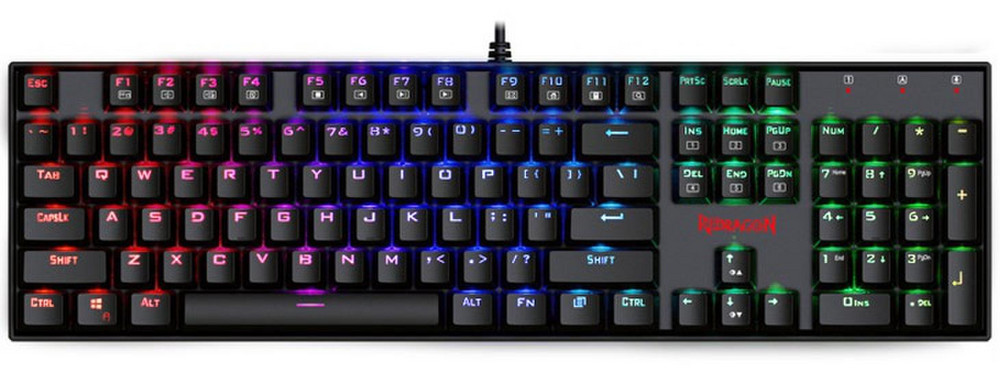 Redragon Mitra K551 EN, juoda kaina nuo 40.9 € | Kainos.lt