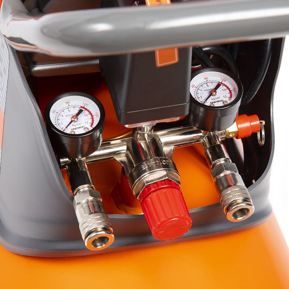 [Nuo 181.39 €] Daewoo DAC 50D Air Compressor Orange | Kainos.lt