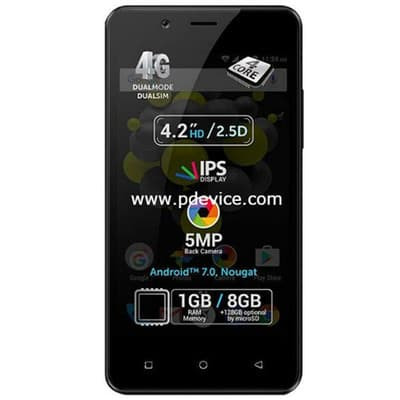 Allview P4 Pro 8GB Dual Black (Juodas), atsiliepimai | Kainos.lt