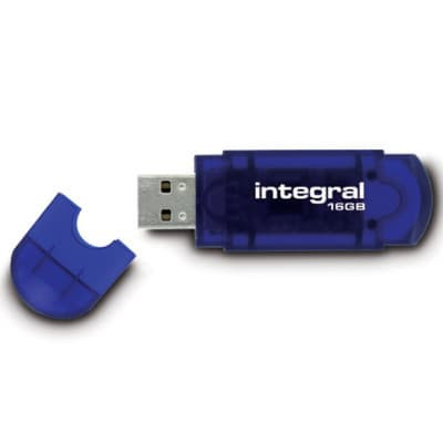 [Nuo 0.00 €] Atmintukas Integral Evo 8GB, Mėlynas | Kainos.lt