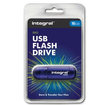 [Nuo 0.00 €] Atmintukas Integral Evo 8GB, Mėlynas | Kainos.lt