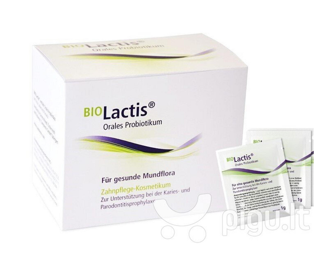 Burnos probiotikai BIOLactis kaina nuo 18.89 € | Kainos.lt