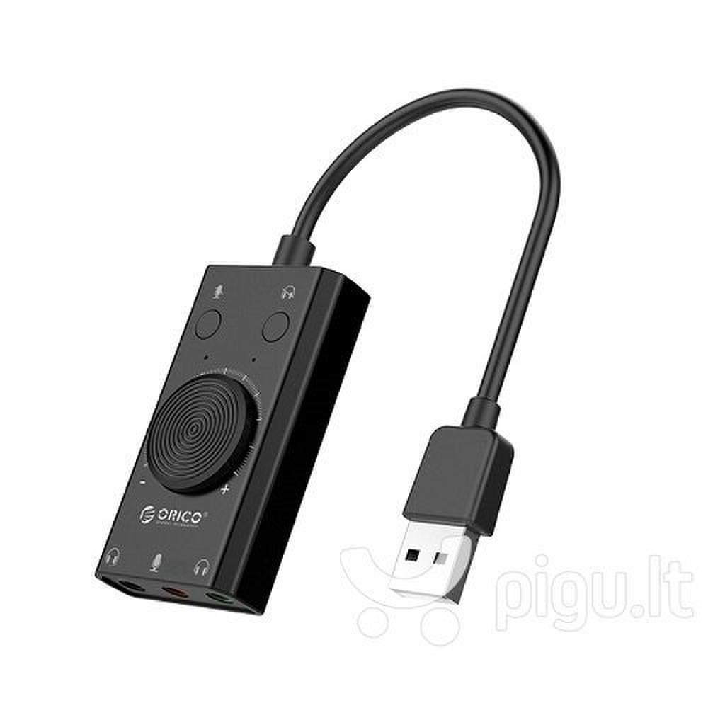 [Nuo 15.76 €] Išorinė USB garso plokštė ORICO SC2 | Kainos.lt