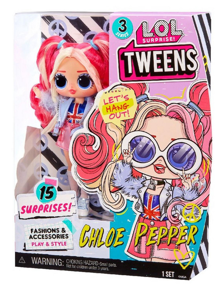 [Nuo 27.79 €] MGA LOL Surprise Tweens S3 Doll- Chloe Pepper lėlė 584056 ...