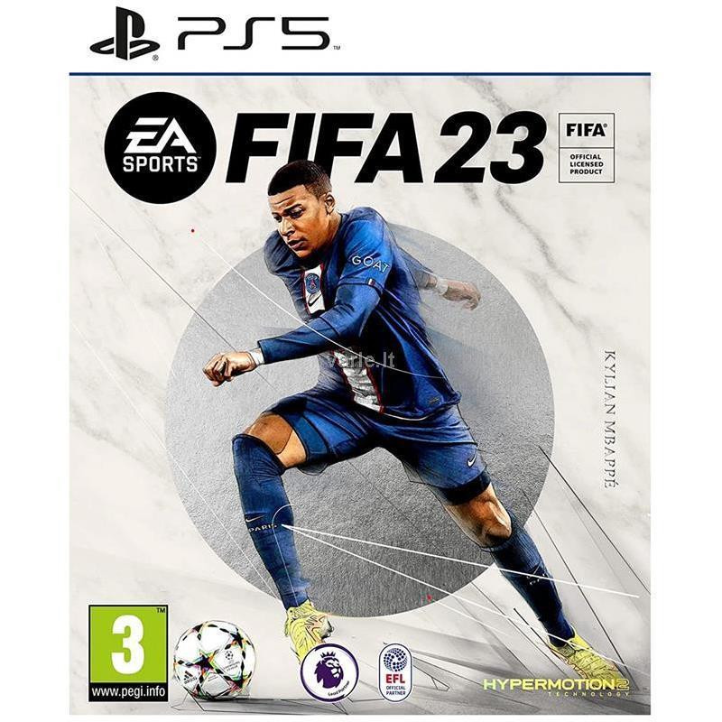 EA FIFA 23 (PS5) kaina nuo 60.5 € | Kainos.lt