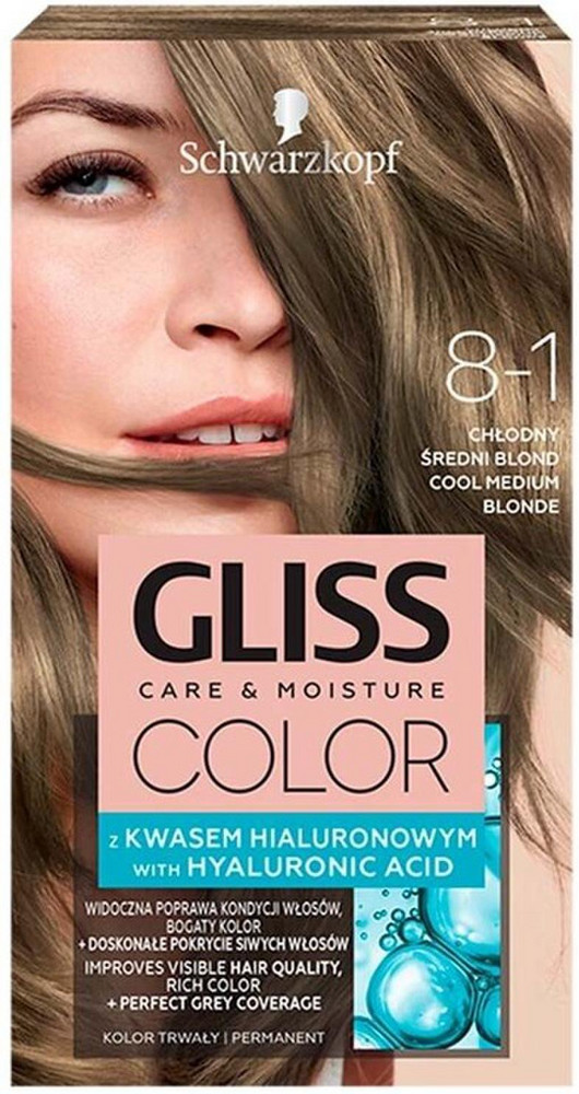 schwarzkopf gliss color kaina nuo 2.90 € (13 pard.)