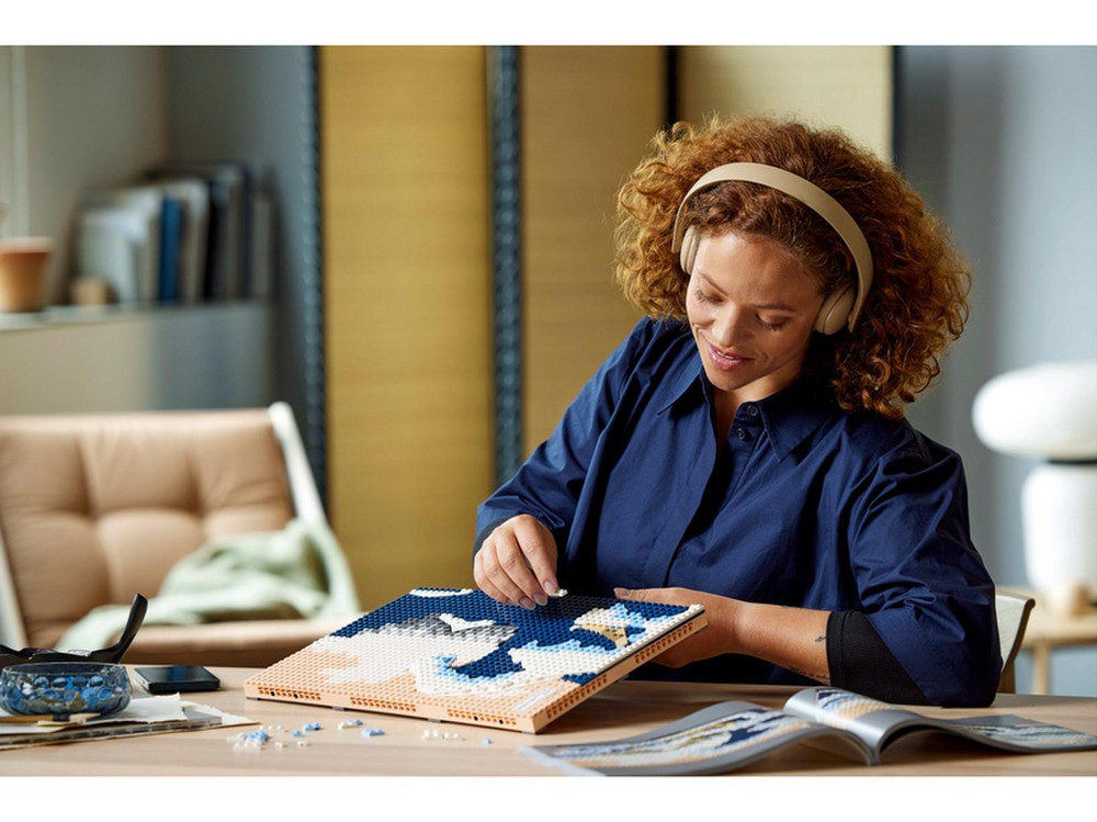 [Nuo 88.8 €] LEGO ART Hokusajis – „Didžioji banga“ 31208 | Kainos.lt