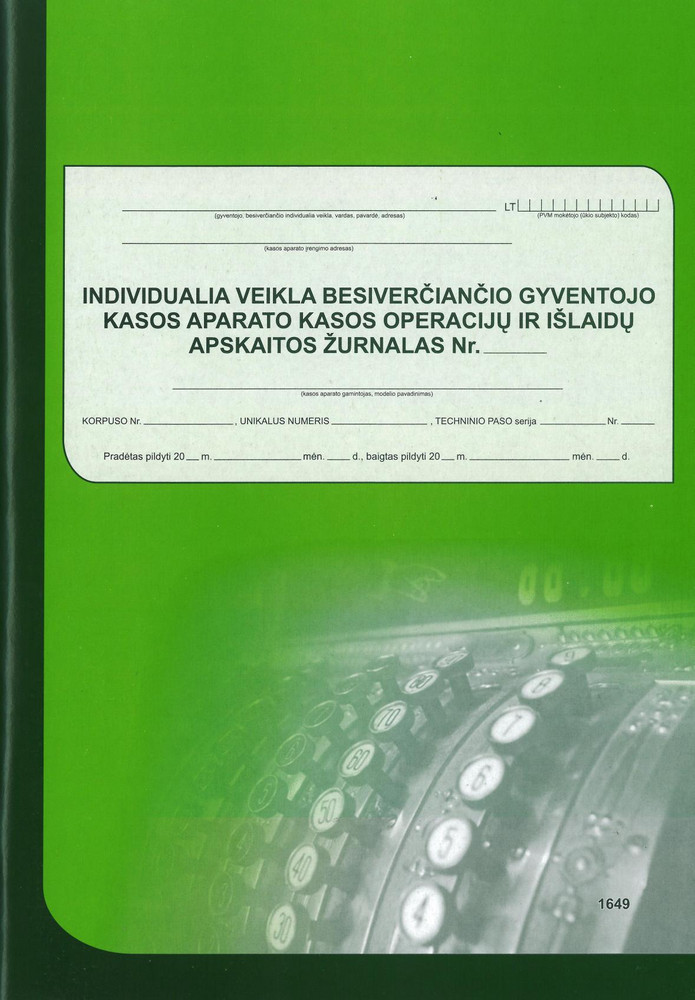 [Nuo 4.45 €] KA žurnalas individualia veikla besiverčiančiam gyv. (vert ...