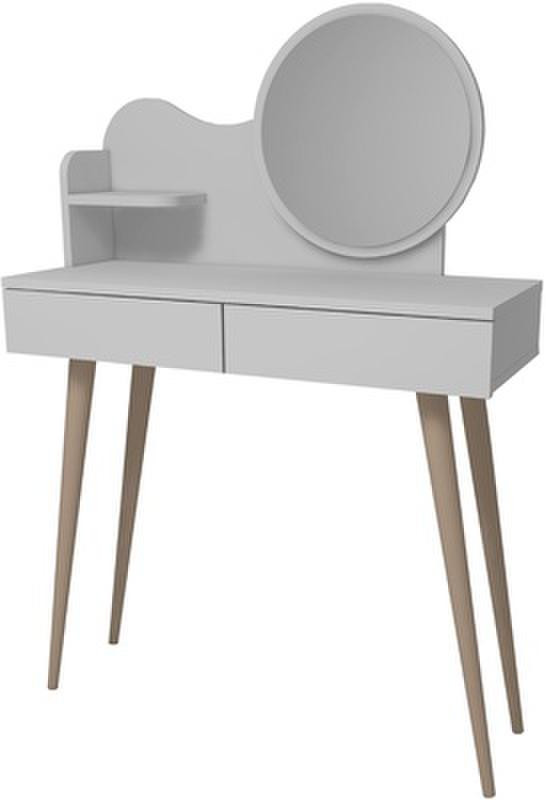 Kosmetinis staliukas Kalune Design Gutty 550ARN2750, baltas, 90 cm x 35 ...