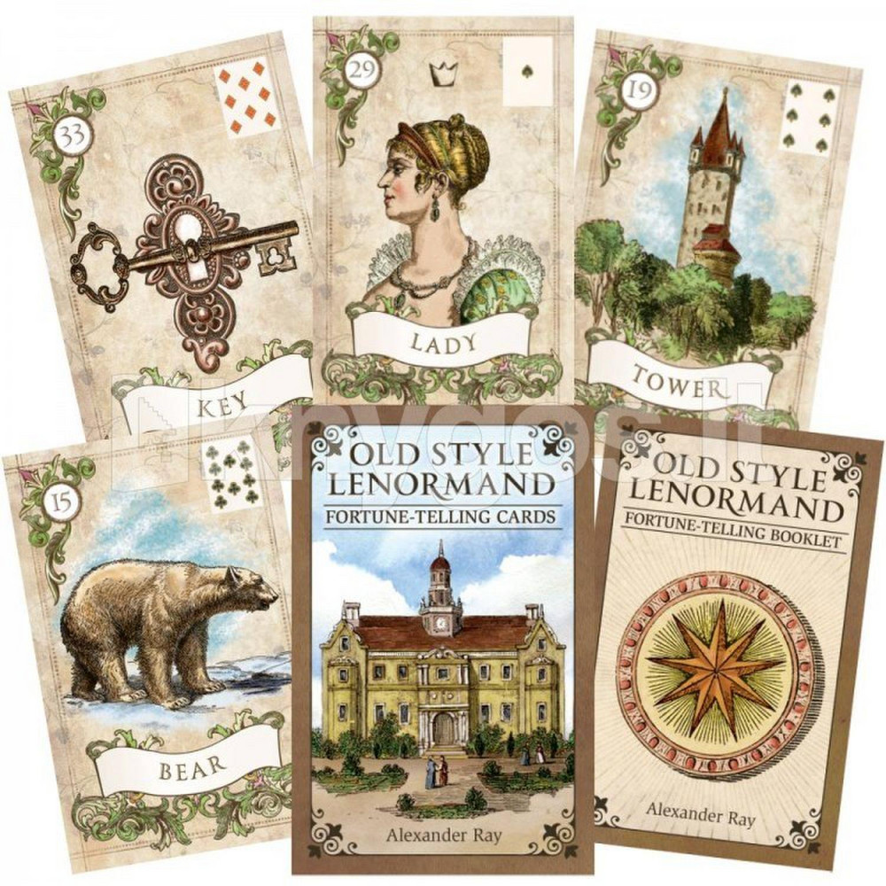 [Nuo 11.4 €] Old Style Lenormand Kortos US Games Systems | Kainos.lt