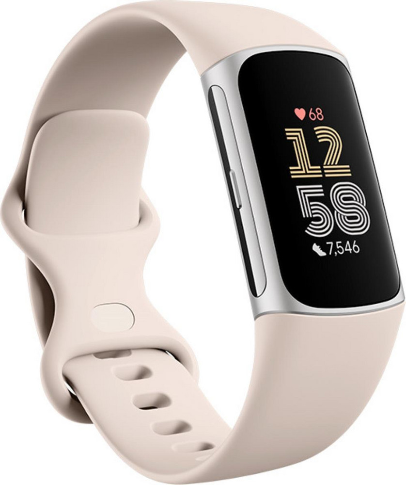[Nuo 124 €] Fitbit Charge 6, porcelain/silver | GA05185-GB | Kainos.lt