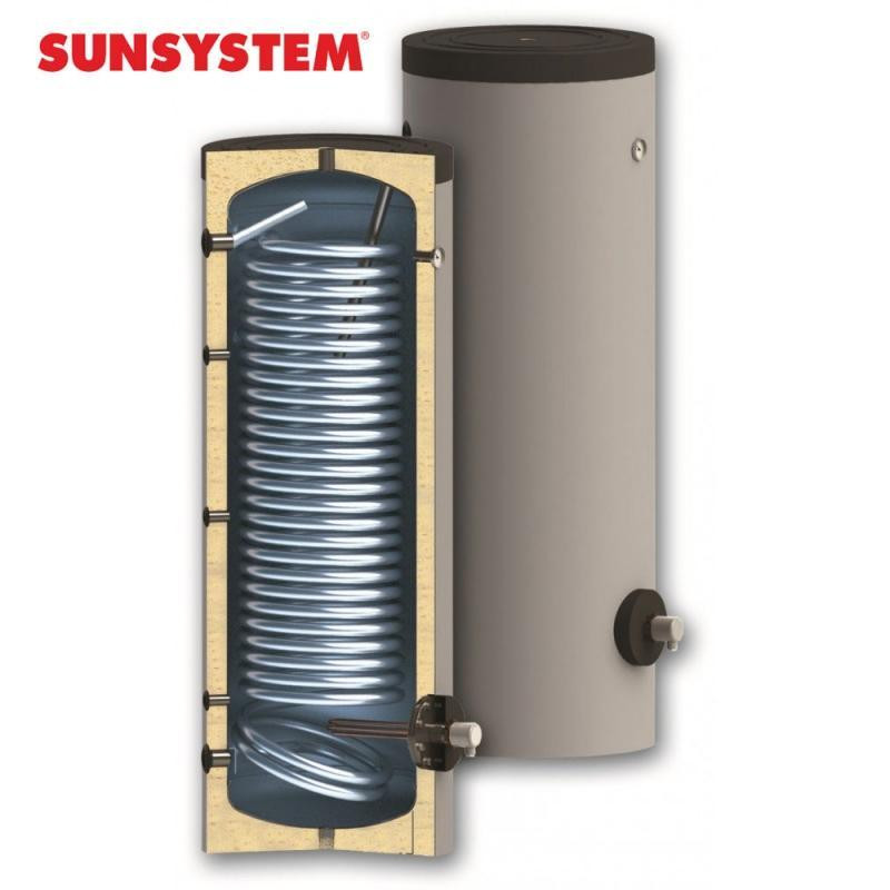 [Nuo 1109.99 €] 300 L Sunsystem vandens šildytuvas (boileris) šilumos ...