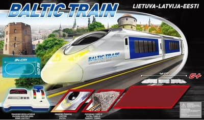 Golden Bright Master Railway Bullet Train 8400 | Kainos.lt
