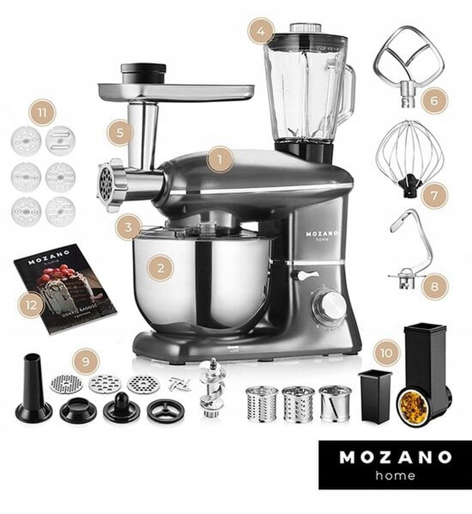 Mozano Kitchen Assistant, 2300W kaina nuo 209.99 € | Kainos.lt