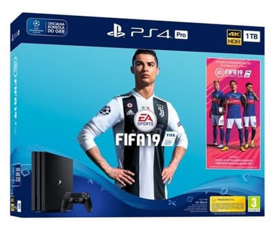 [Nuo 0.00 €] Sony Playstation 4 PRO 1TB + FIFA 19 | Kainos.lt