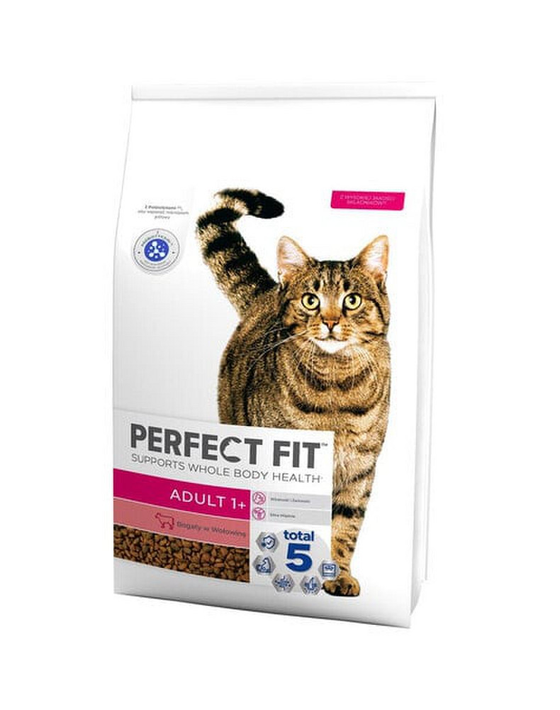[Nuo 30.57 €] Perfect Fit Adult 1+ maistas katėms su jautiena, 7 kg ...